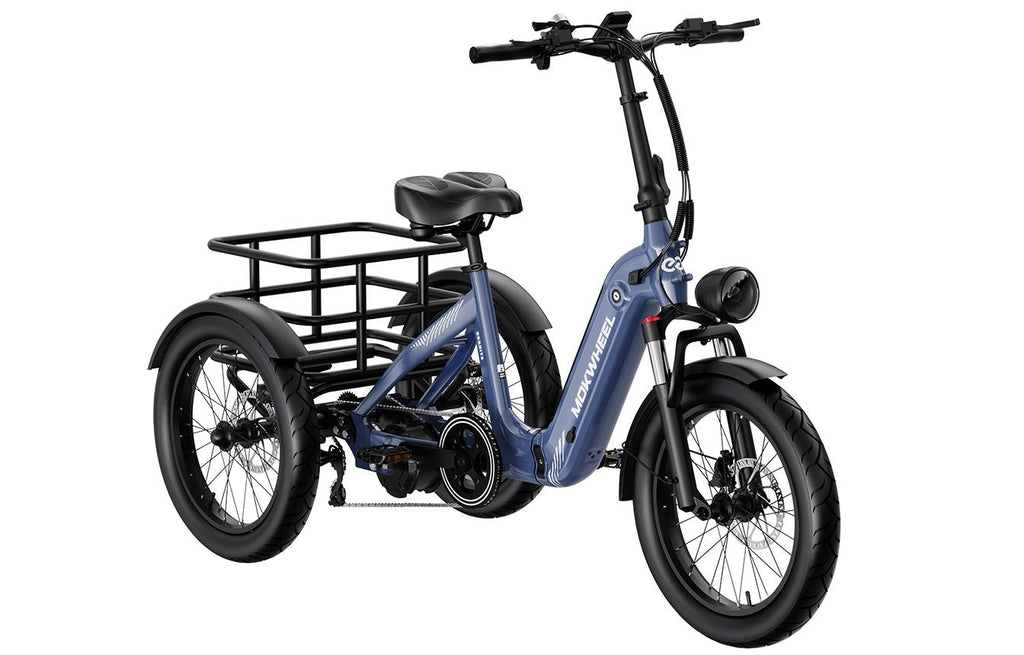 Mokwheel Granite, Fold in Half Trike! – Antelope Ebikes