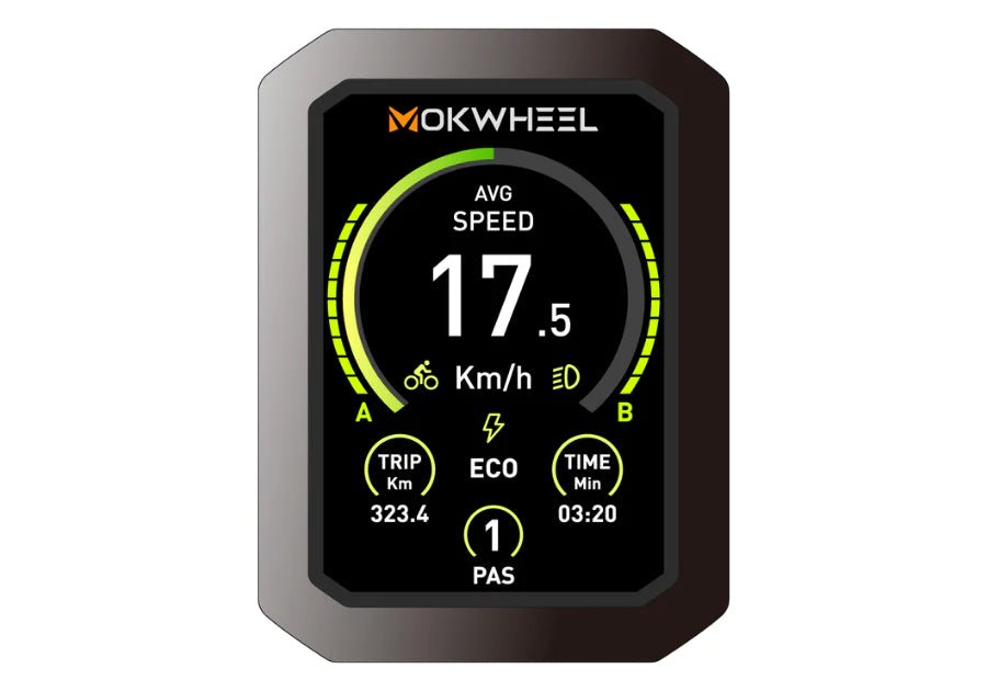 Mokwheel LED-Odometer Display for all 1.0 Models – Antelope Ebikes